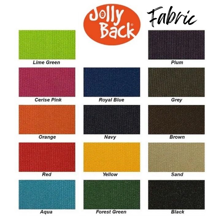 Jolly Back Floor Chair: Compact, Lightweight Support