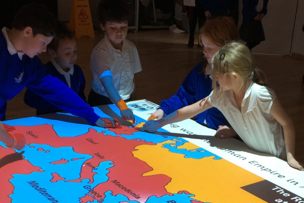 Portable OmiVista Mobii Interactive Table & Floor Projector